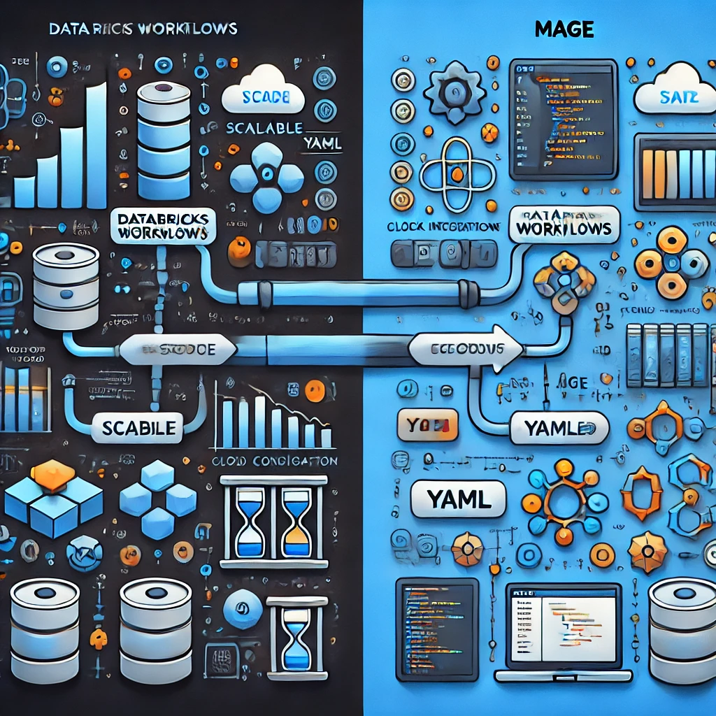 Databricks Workflows vs. Mage: key differences 2024 | Orchestra